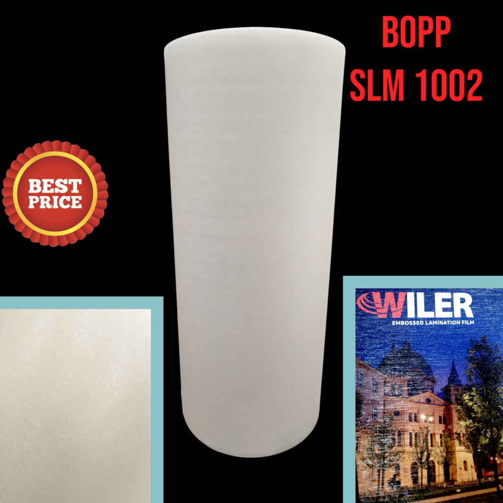 Folia do laminacji BOPP strukturalna SLM 1002 - Folie Wiler